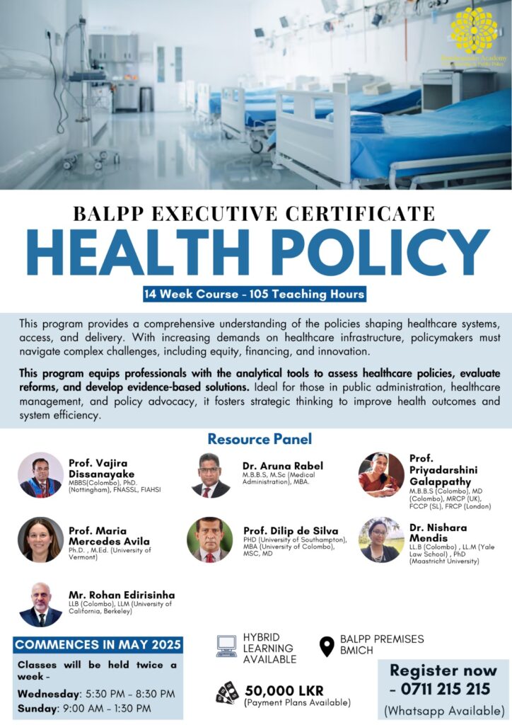 Health Policy - BALPP